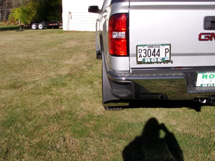 Duraflap GMC 1500 Rear 2014 - 2018 Custom Mud Flaps & Weights