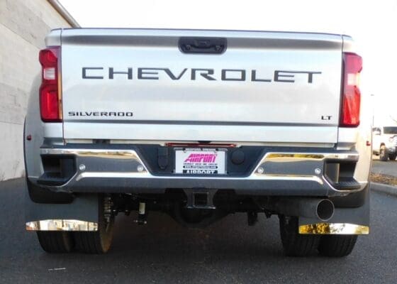 Duraflap Chevy/GMC 3500 Rear Dually 2020 - 2023 Custom Mud Flaps & Weights