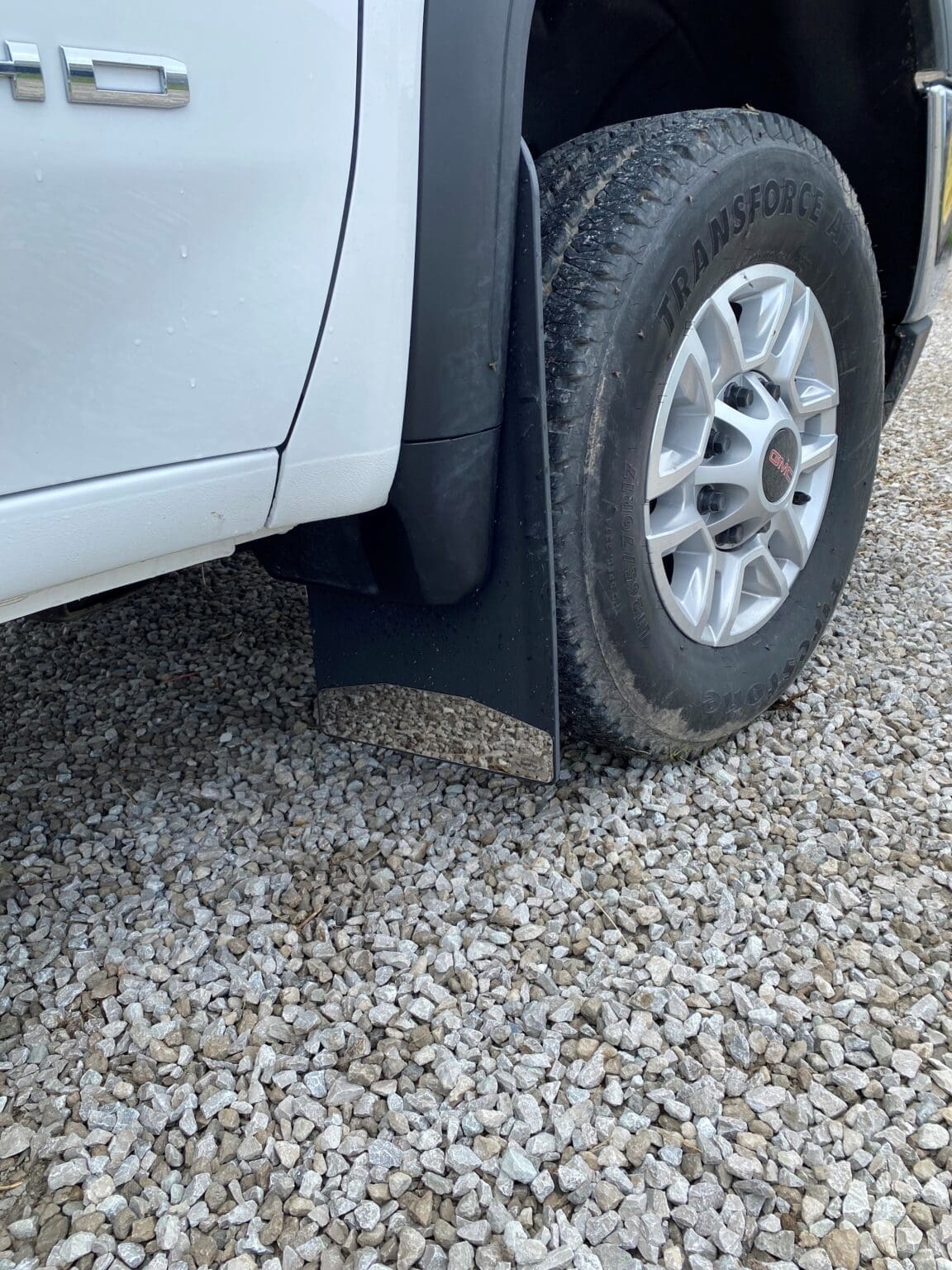 Duraflap GMC 2500/3500 Front 2020 - 2025 Custom Mud Flaps & Weights
