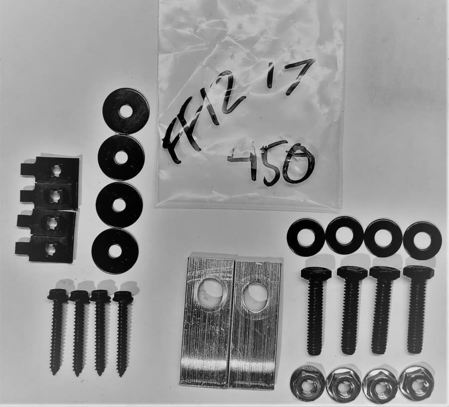 Duraflap Ford F450/F550/F600 Front 2017-2022 Custom Mud Flaps & Weights