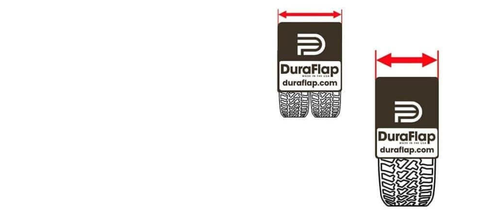 Duraflap Ford F350/450 Rear Dually 2017 - Current Custom Mud Flaps ...