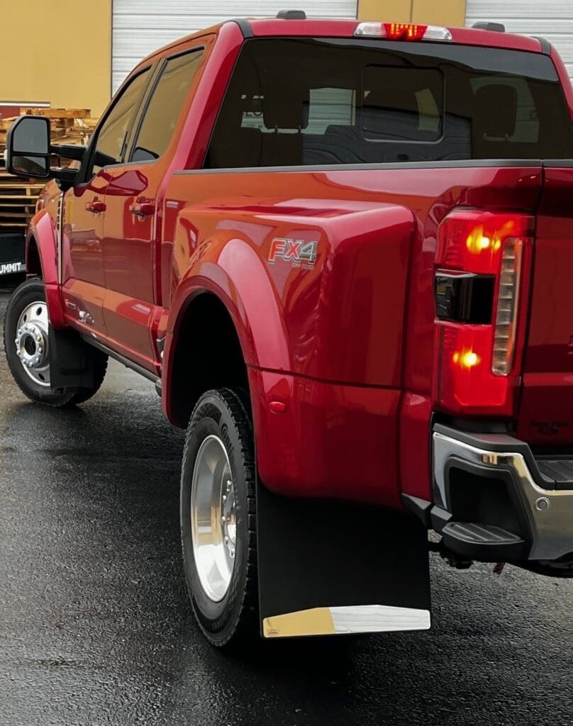 Duraflap Ford F350/450 Rear Dually 2017 - Current Custom Mud Flaps ...