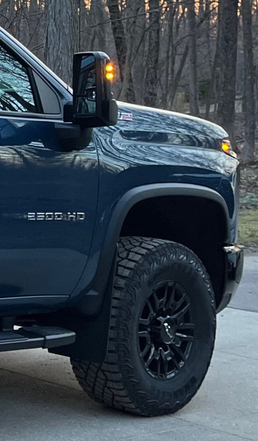 Duraflap Chevy 2500 ZR2 and ZR2 Bison Front 2024 - Current Custom Mud ...