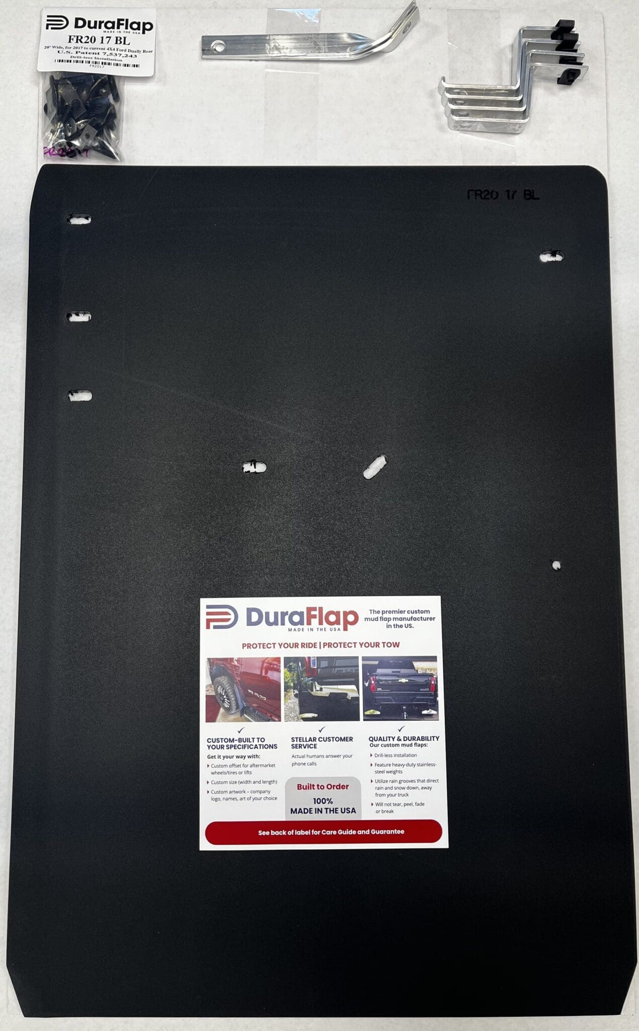 Duraflap Ford F350/450 Rear Dually 2017 - Current BlackLine Custom Mud ...
