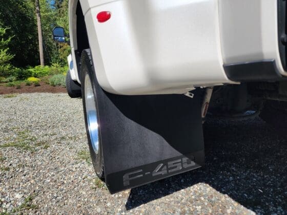 Duraflap Ford F350/450 Rear Dually 2017 - 2024 BlackLine Custom Mud ...